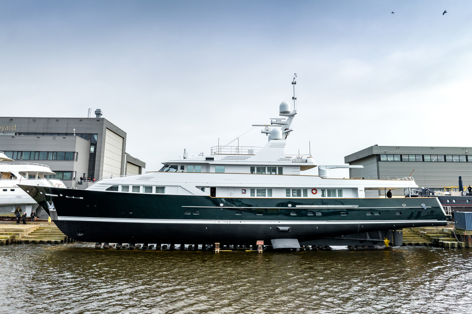 Feadship's 50m yacht EMERALD launched after major refit - TWW Yachts
