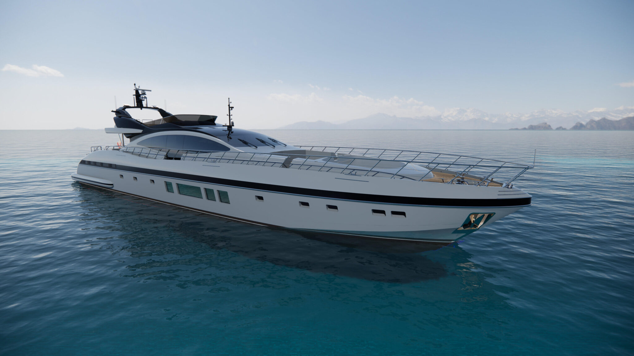 World’s first 40m Mangusta Maxi Open 132E - TWW Yachts