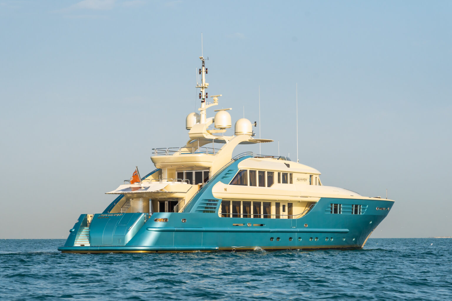 New Photography for the 47m ISA AQUAMARINA - TWW Yachts